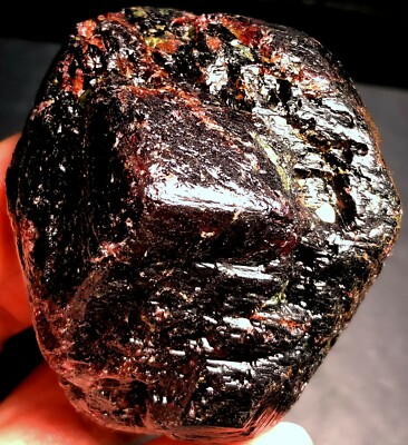 243g Natural RED Garnet Crystal gemstone rough stone mineral specimen ...