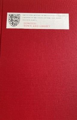 David Crouch A History of the County of York: East Riding (Copertina ...