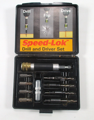 Vintage CRAFTSMAN Speed-Lok Drill & Driver Set | eBay