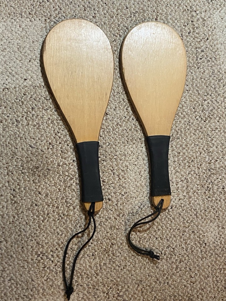 Vintage JOKARI Racquet Paddle Sport Game Champ Model Paddles w/ Grip | eBay