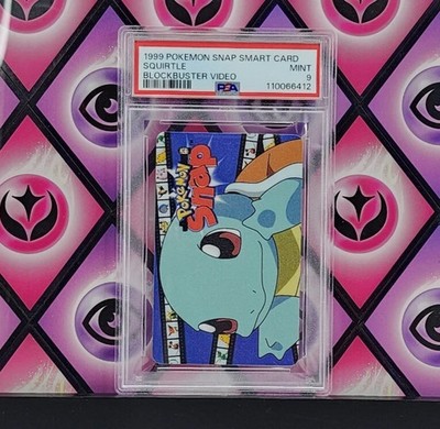 Pokemon Snap Smart Card Squirtle PSA 9 Blockbuster Video Ships Fast ...