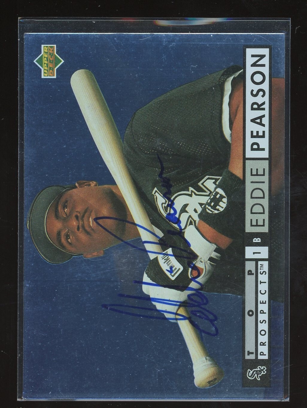 1994 Upper Deck EDDIE PEARSON Signed Card autograph auto WHITE SOX RC ...