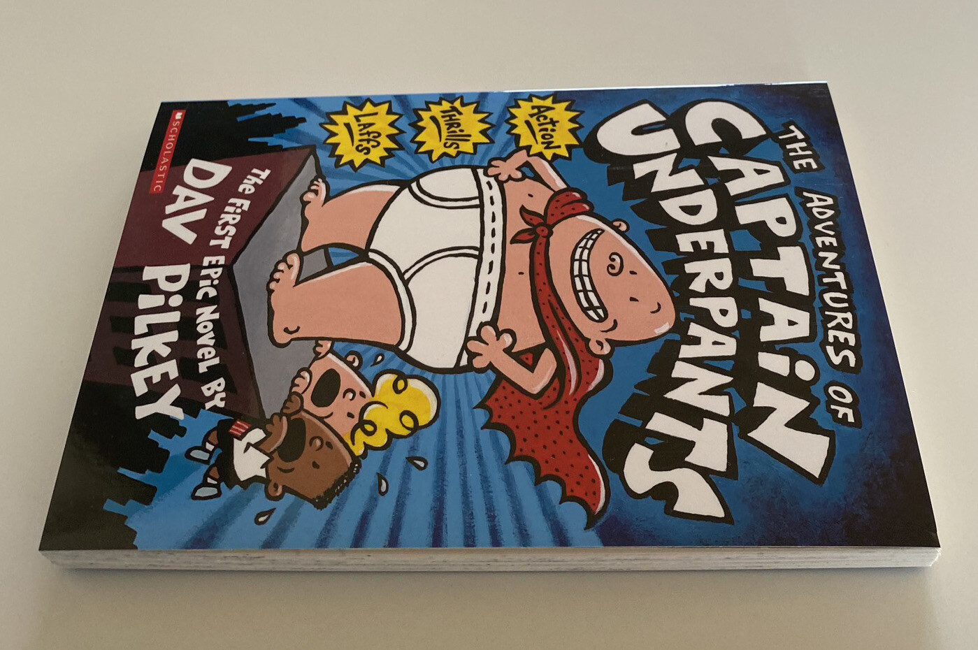 Adventures of Captain Underpants by Dav Pilkey (1997, Trade Paperback ...