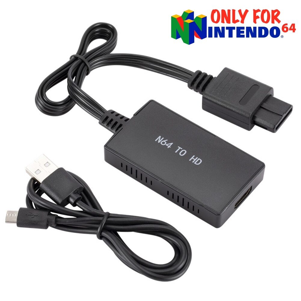 N64 / Nintendo 64 HD-Anschluss Adapter Konverter 🆕 mit oder ohne Kabel ...