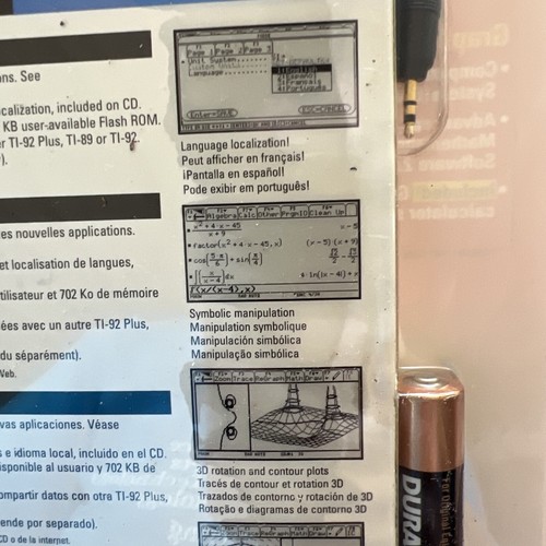 Texas Instruments TI-92 Graphing Calculator for sale online | eBay