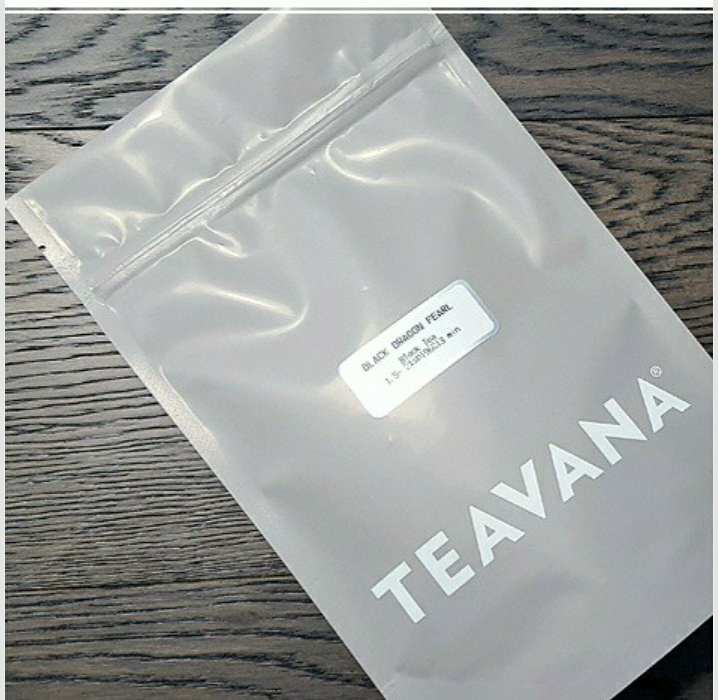 🐉 NEW DELICIOUS TEAVANA 2 OZ BLACK🐉 DRAGON PEARL 🦪 🖤 BLACK TEA SEALED ...