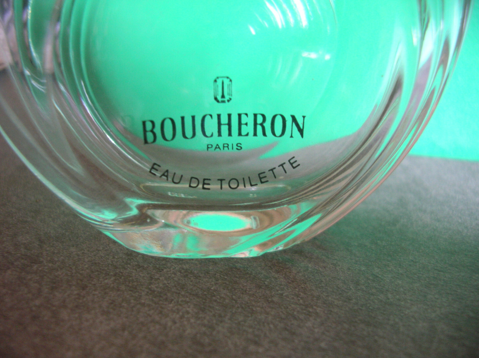 Flacon eau de toilette BOUCHERON collection vide | eBay