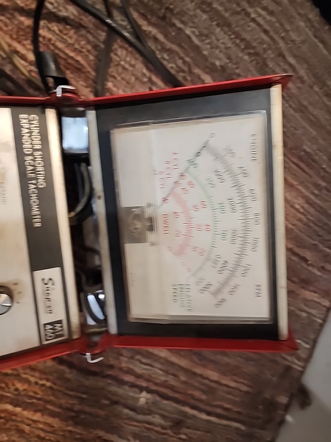 Snap-on MT460 Cylinder Shorting Expanded Scale Tachometer Dwell Meter ...