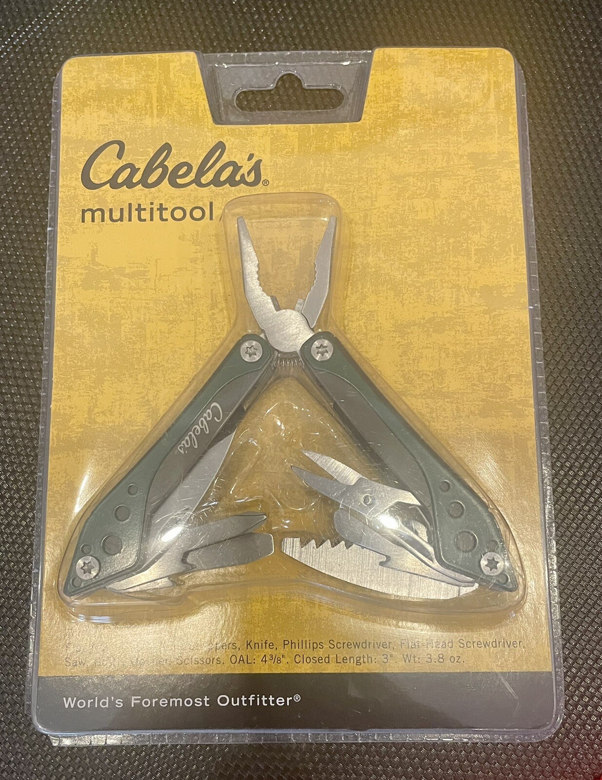 Cabela's Multi-Tool Green New | eBay