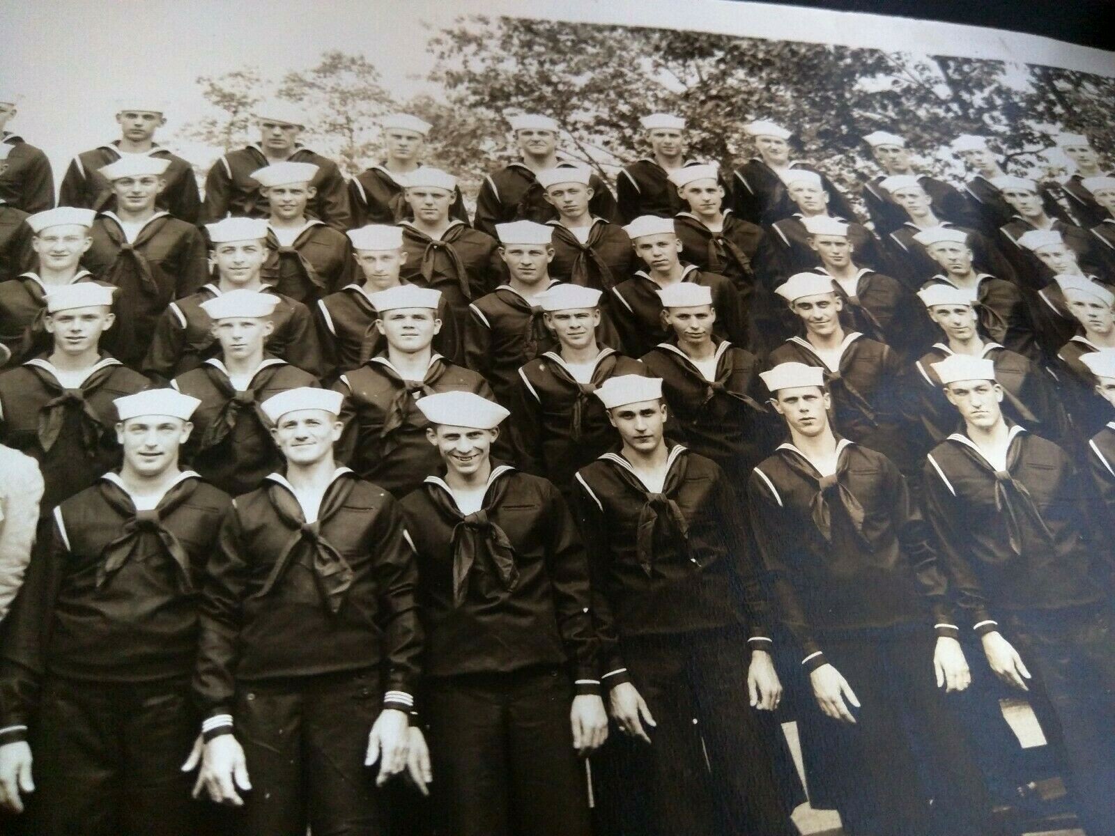 WWII 1942 U S Naval Training Center Great Lakes Illinois Navy ...