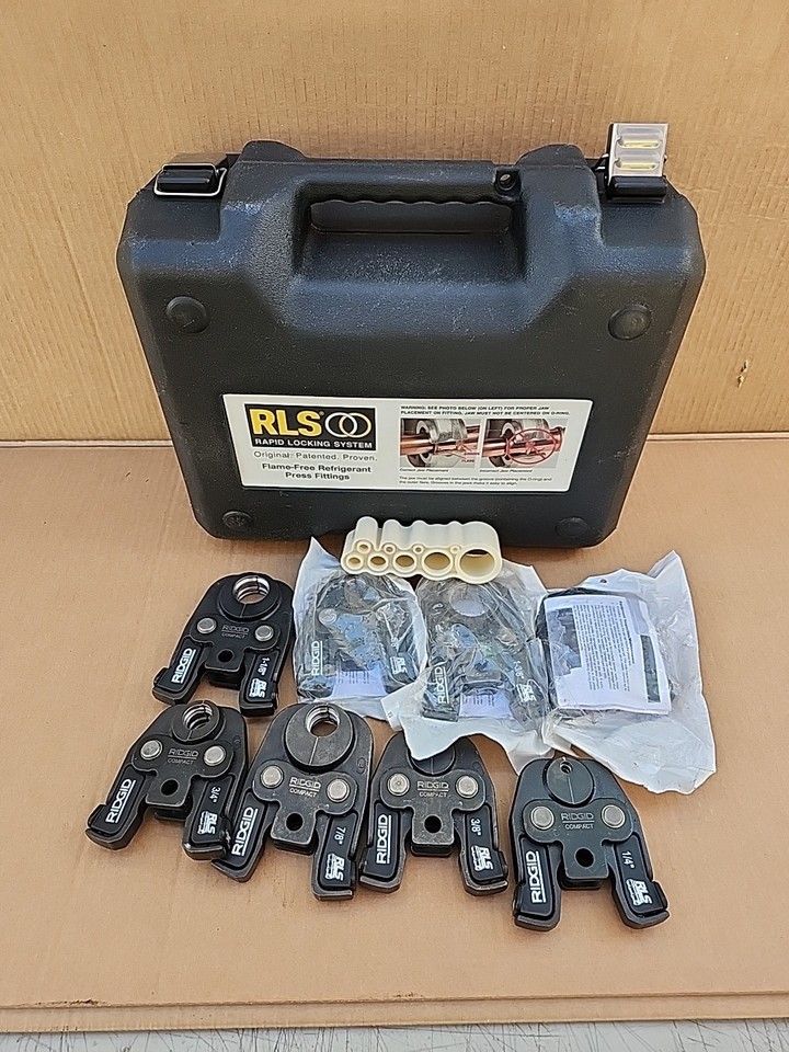 Ridgid RLS 8 JAW KIT 1/4, 3/8, 1/2, 5/8, 3/4, 7/8, 1-1/8, & 1-3/8 | eBay