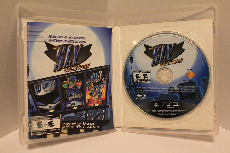 The Sly Collection (Sony PlayStation 3/PS3) Sly Cooper Trilogy CIB ...