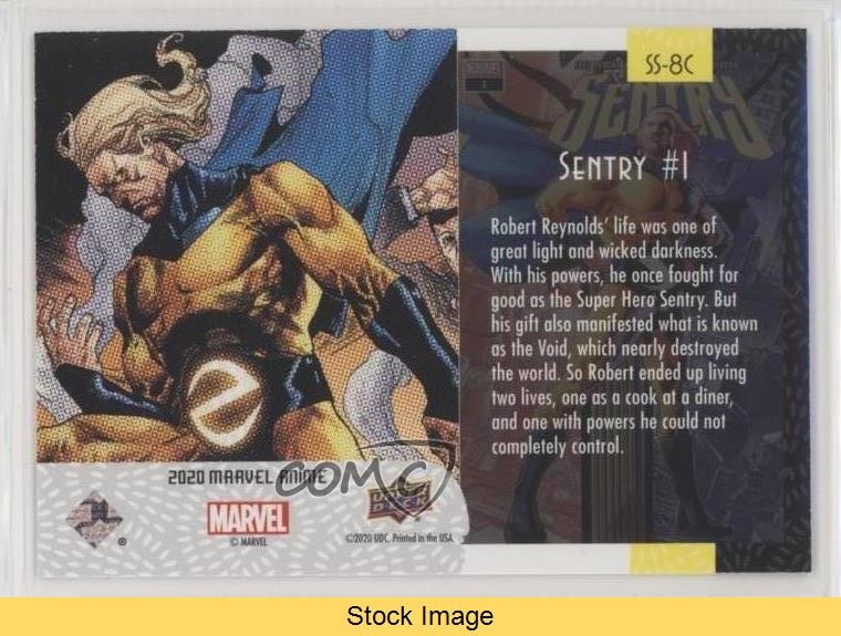 2020 Upper Deck Marvel Anime Stax Bottom Layer Sentry #SS-8C READ n7r ...