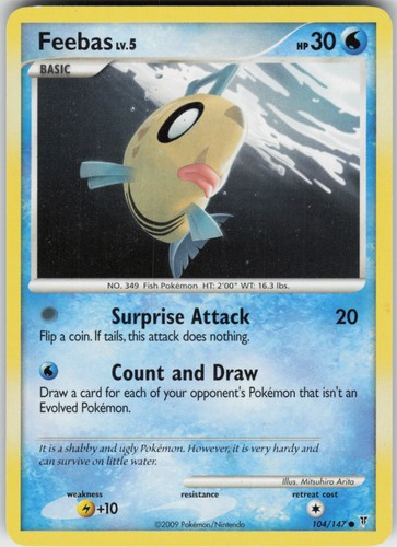 Pokemon TCG Feebas 104 Supreme Victors Common card Normal | eBay
