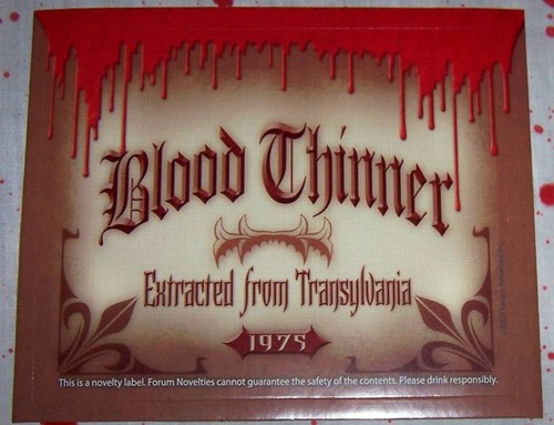 8 Spooky Scary Bottle Labels Wine Bottles Halloween Decoration Party ...