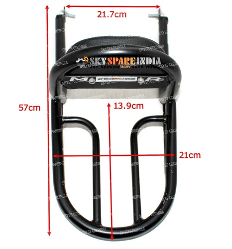 Fit For Royal Enfield Meteor 350 Passenger Back Rest With Luggage Rack ...