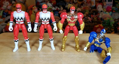 BANDAI Power Rangers Lot Wild Force Deluxe Red Primal Warrior | eBay