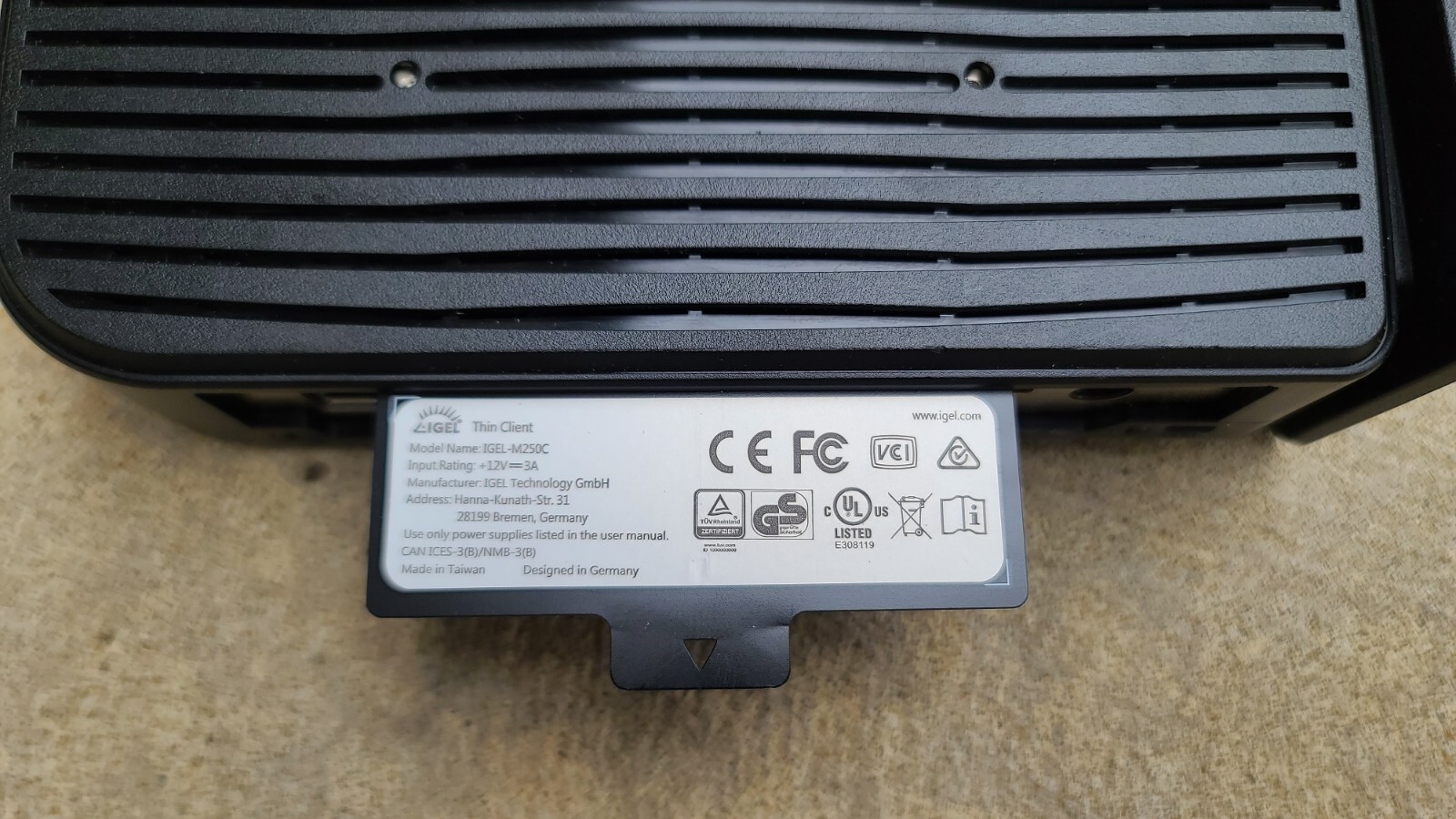 IGEL Thin Client Model M250C | eBay