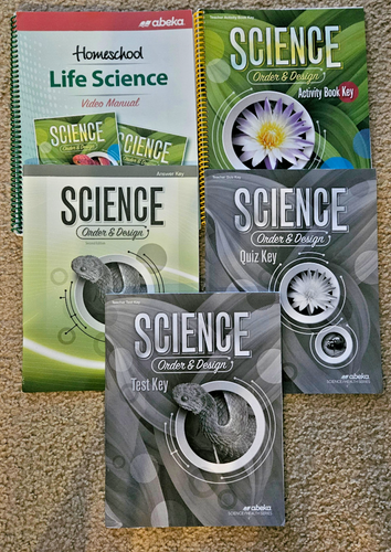 Abeka 7th Grade Science Order and Design Teacher Keys | eBay