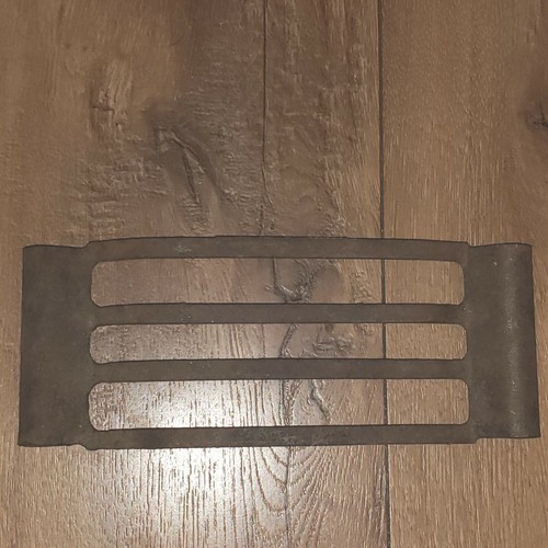 1 Vtg Cast Iron Shredder Screen 9 X 3 3/8 possibly MTD Yard Man Mower ...