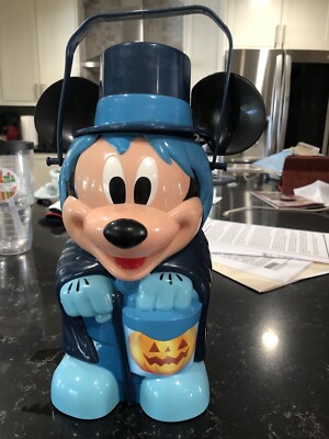 Disneyland Park EXCLUSIVE Haunted Mansion Hatbox Ghost Mickey Popcorn ...