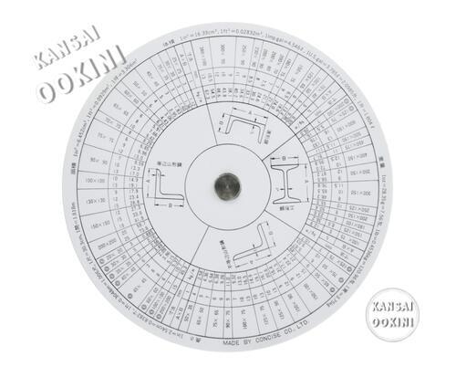 Concise Ruler Circular Slide Rule Weight Calculator 100843 | eBay