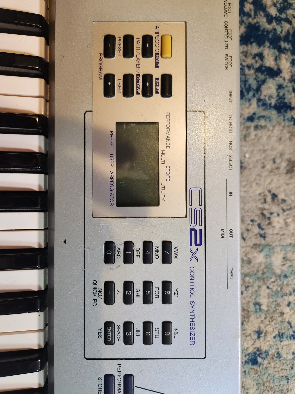 Yamaha CS2X Vintage Control Synthesizer | eBay
