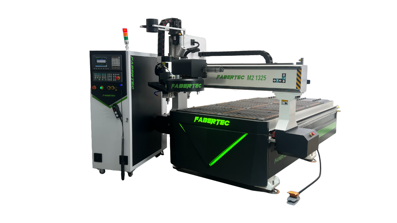 NEW FABERTEC M2 1325 ATC CNC Machining Centre Router Servo Vacuum £ ...