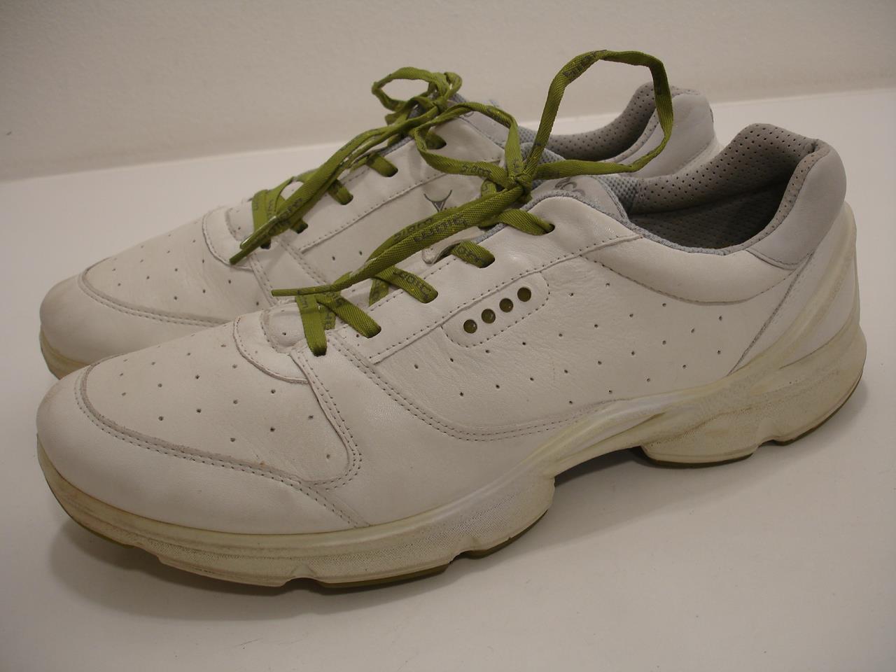 Men's 11 11.5 45 ECCO Biom YAK Sneakers Shoes Leather… - Gem