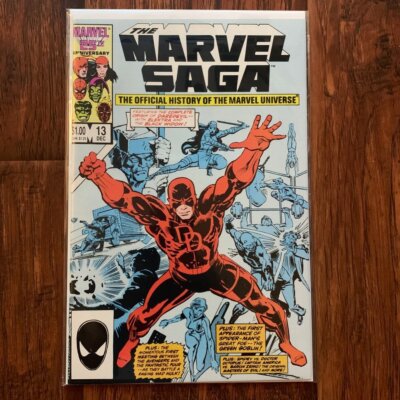 The Marvel Saga (13A) Direct Edition Marvel Comics 1986 | eBay