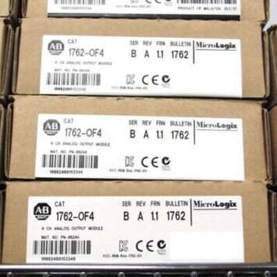 AB 1762-OF4 SER B MicroLogix Analog Output Module New Factory Sealed | eBay