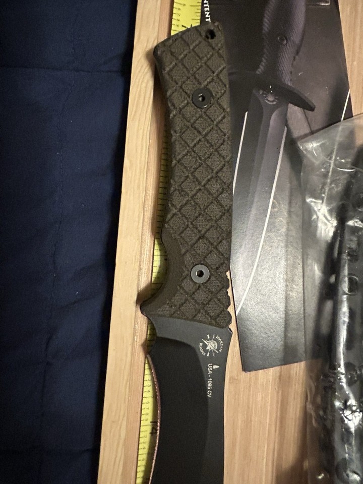 Spartan Blades Machai Fixed Blade SBSL002BKGR Green Micarta 1095 Steel ...