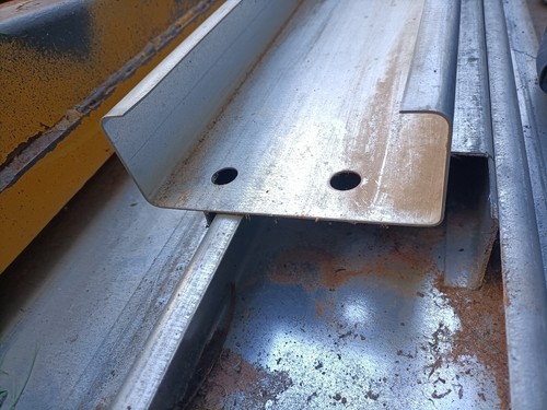175mm C Section Steel Roofing Purlins Roof Cladding Beam Mezzanine ...