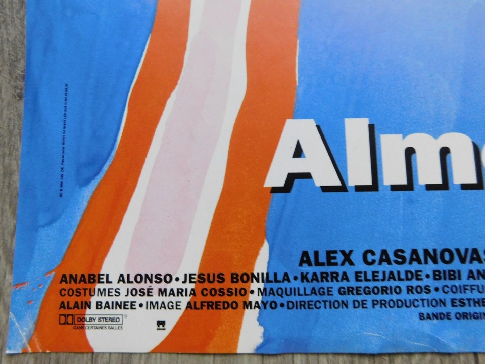 Kika French Movie Poster Original 15"23 1993 Pedro Almodóvar Coyote ...