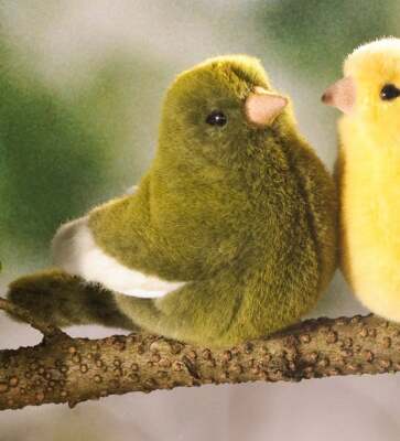 Canari Vert Par Kosen - Oiseau En Peluche Collectible Doux - 15Cm ...