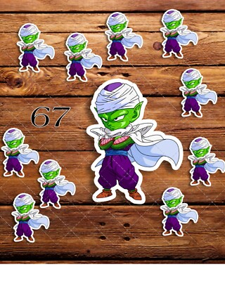 Piccolo, Dragon Ball,Anime, Cute, Funny decal For Laptop, Phone, Case ...