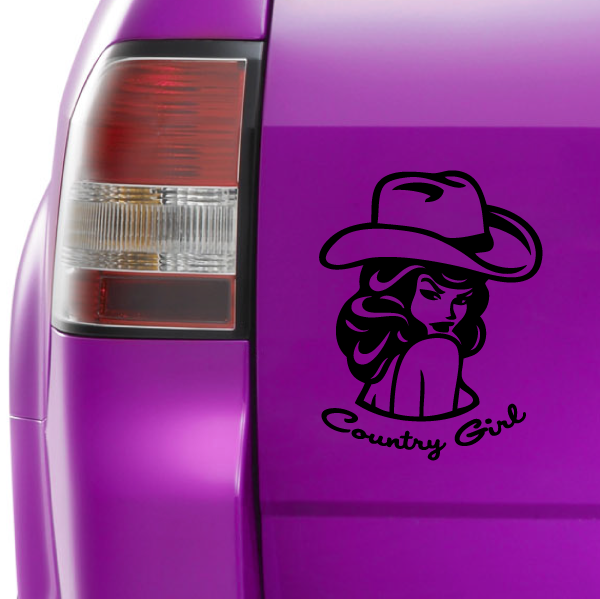Country Girl Sticker Vinyl Car Window Decal 165mm x 130mm #3 | eBay ...