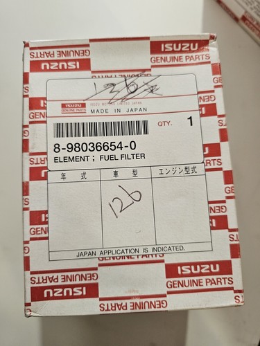 Isuzu Fuel Filter 8980366540 | eBay