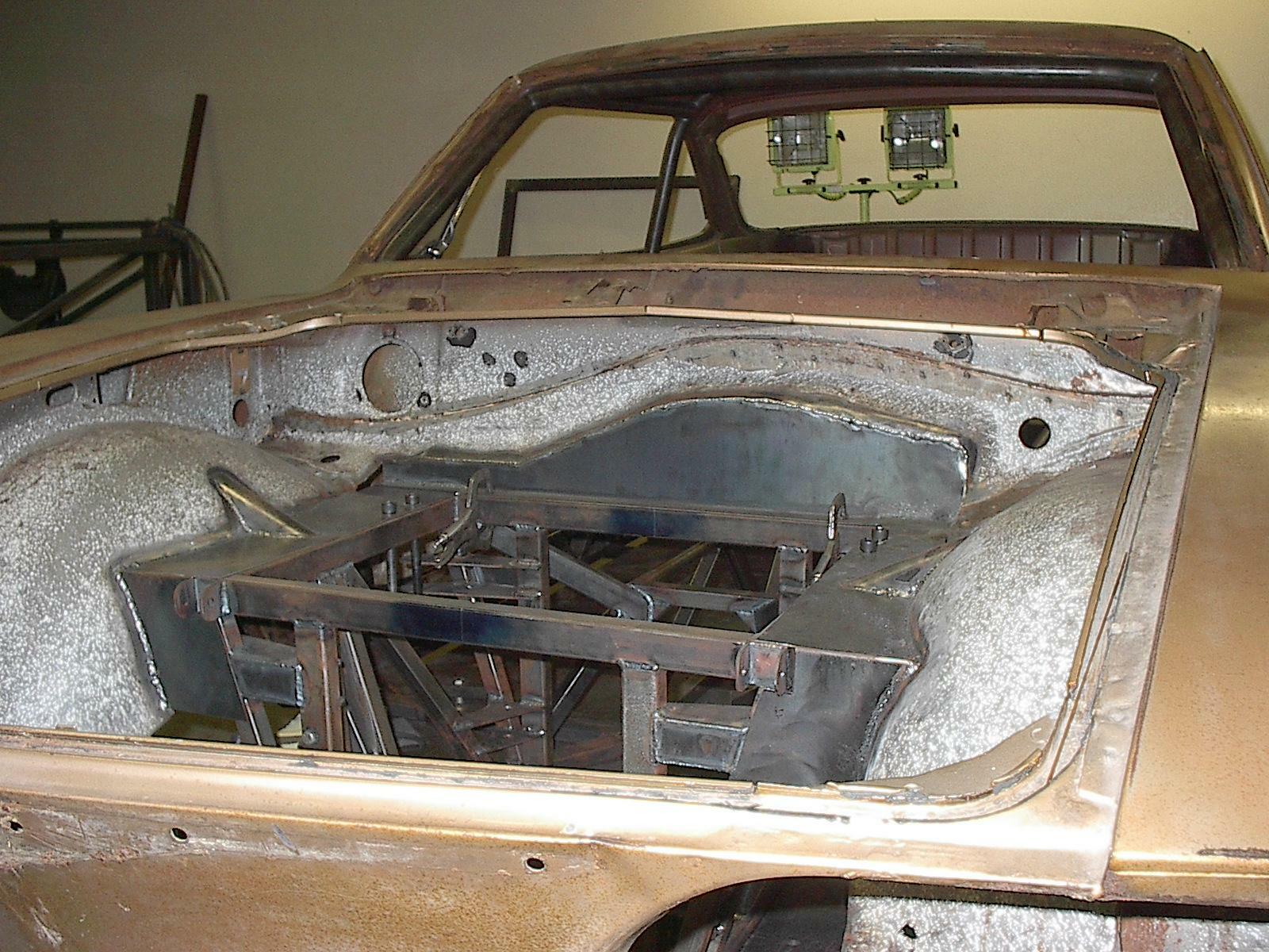 Corvair Mid-Engine with C5 Corvette Suspension Chassis Plans Blueprints ...