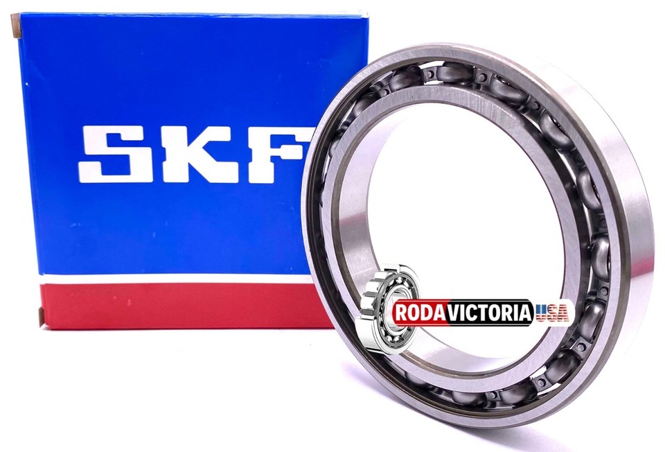 SKF 61914 DEEP GROOVE BALL BEARING, OPEN TYPE, NO SEALS 6914 70x100x16 ...