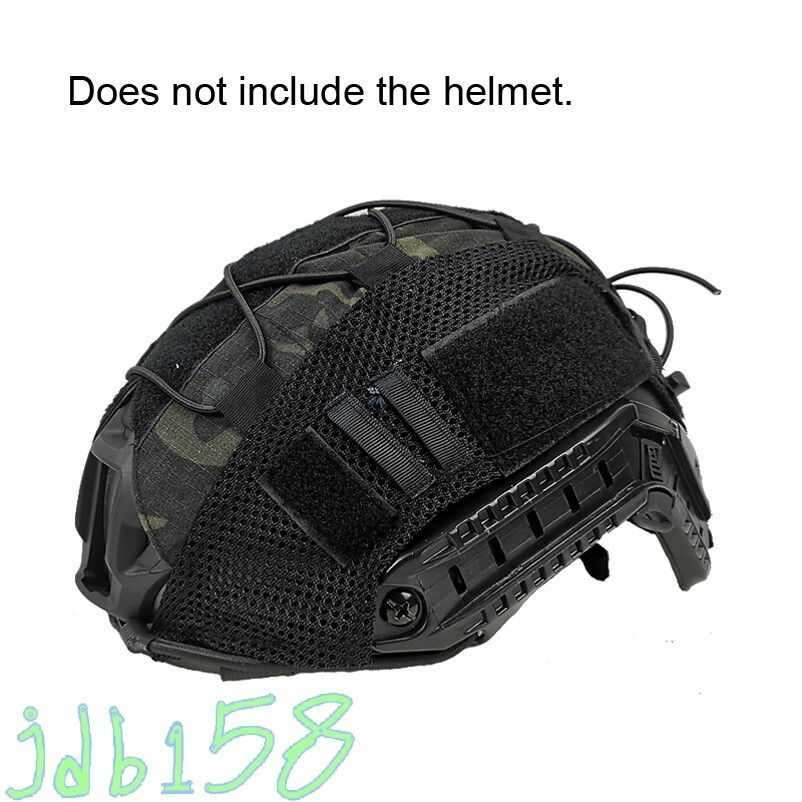 Tactical Helmet Cover Cloth Camouflage MC Green EMR Digital For FAST ...