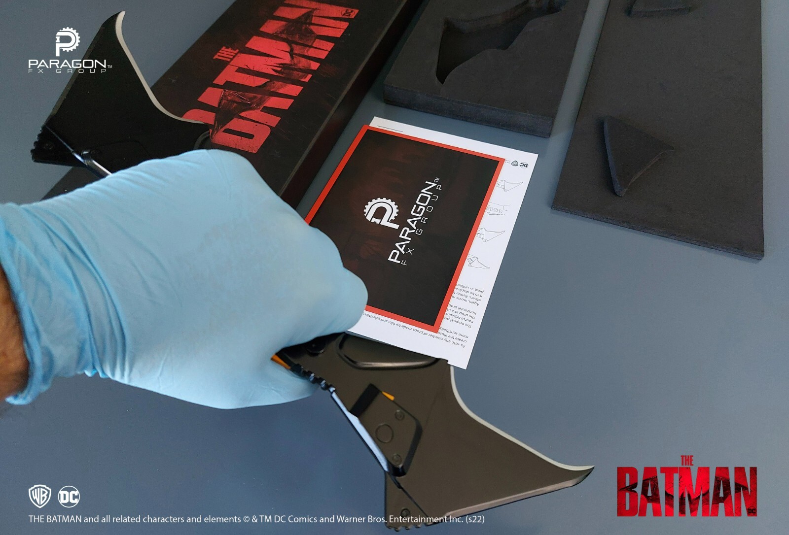 The Batman 2022 Bat Glyph (Batarang) - Officially Licensed Prop Replica ...