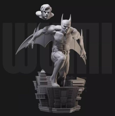 1/18 Future Batman 3D Printing GK Figure Model Kit Unassemble Unpainted ...