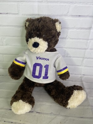 Minnesota Vikings Teddy Bear NFL Stuffed Animal Plush With Shirt | eBay
