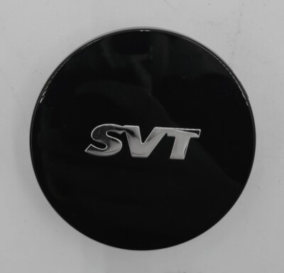 OEM Ford SVT 2.5" Polished Black Center Cap -2M5V-1A096-AB | eBay
