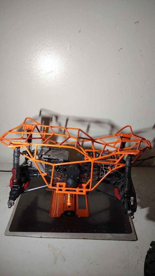 Losi LMT 4WD Solid Axle Monster Truck Bouncer Custom Frame Build ...