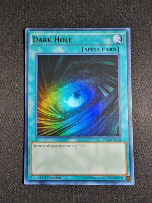 Yugioh Dark Hole YS14-ENA10 1st Ultra Rare NM | eBay
