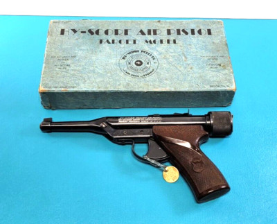 Vintage Hy-Score Target Model 800 Air Pistol .22 Cal + Provenance #938 ...