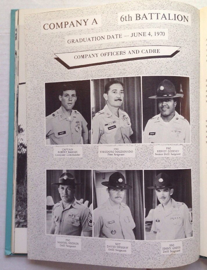 1970 U.S. ARMY BASIC SCHOOL YEARBOOK, CO. A, 6TH BN, 2D BRIGADE, FORT ...
