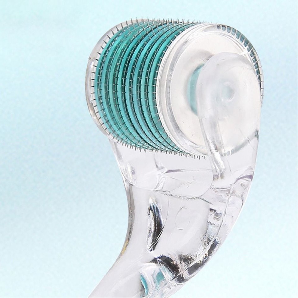 Hair Growth 540 Titanium Roller Scalp Needle Roller Face Scurf Skin | eBay
